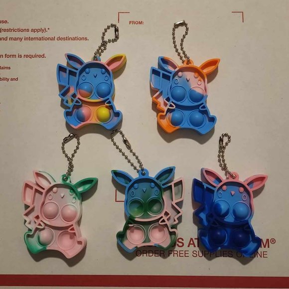 Party Supplies | 5 Pikachu Mini Pop It | Poshmark